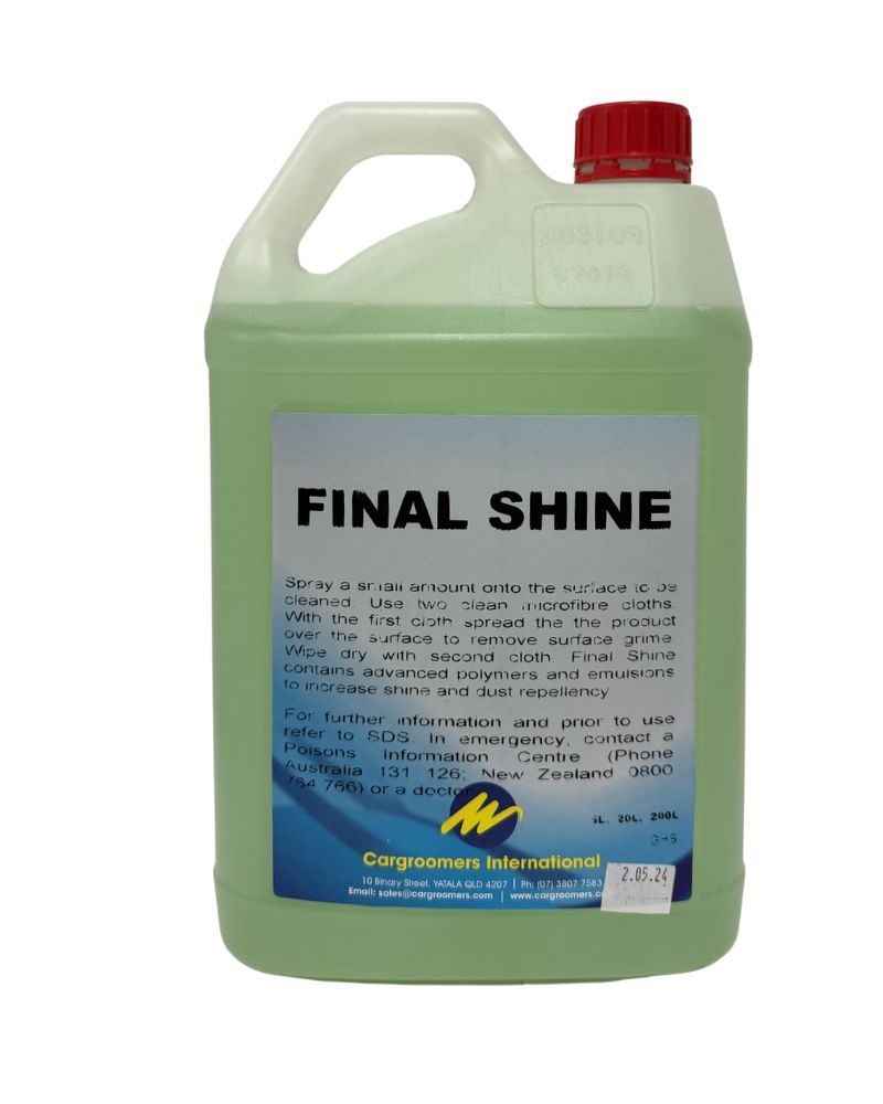 Final Shine 5L | Slipstream Car Care